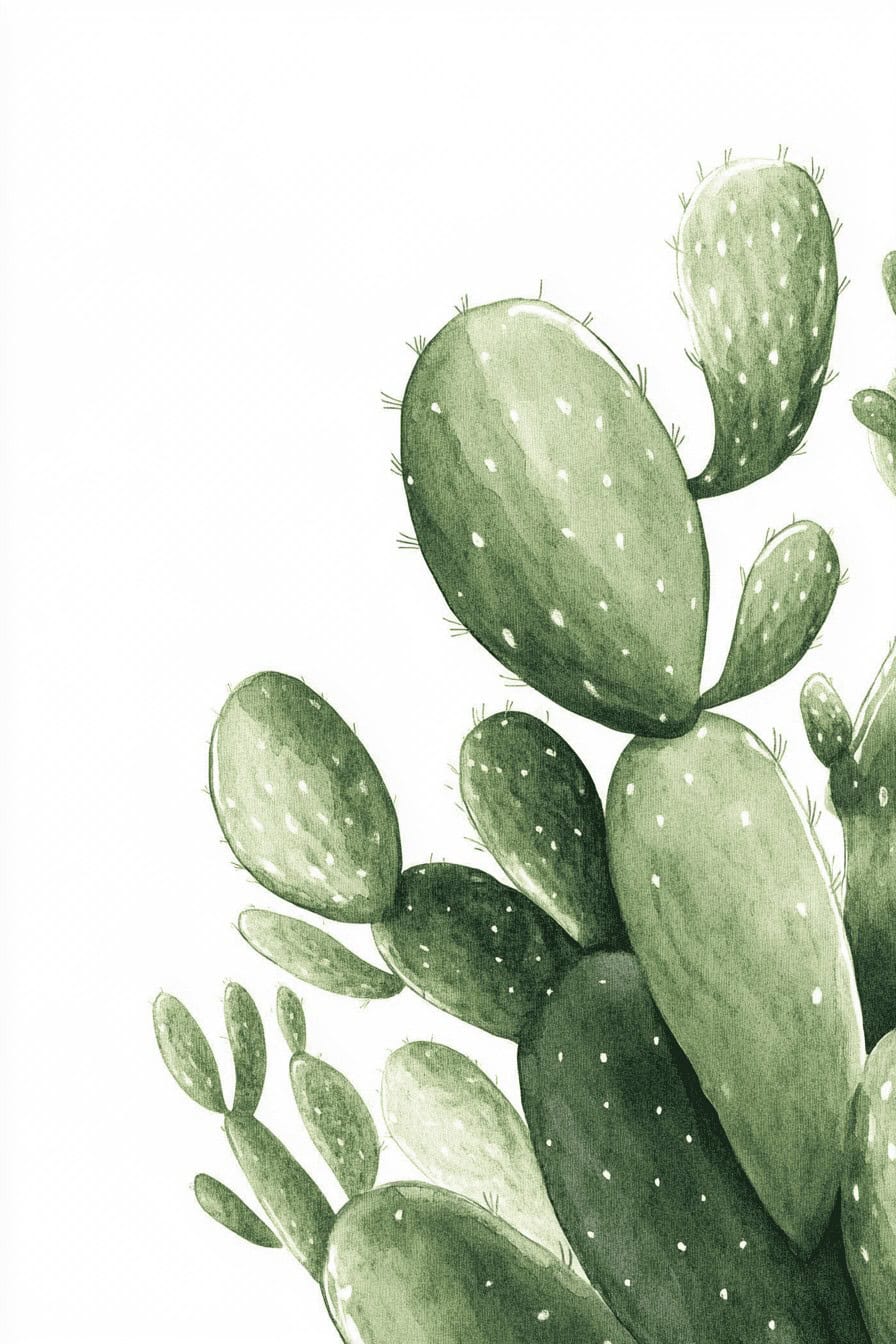 44 Cute Watercolor Cactus Ideas You Will Adore - The Sketch & Doodle Club