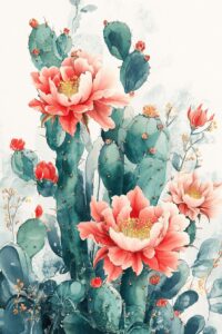 44 Cute Watercolor Cactus Ideas You Will Adore - The Sketch & Doodle Club