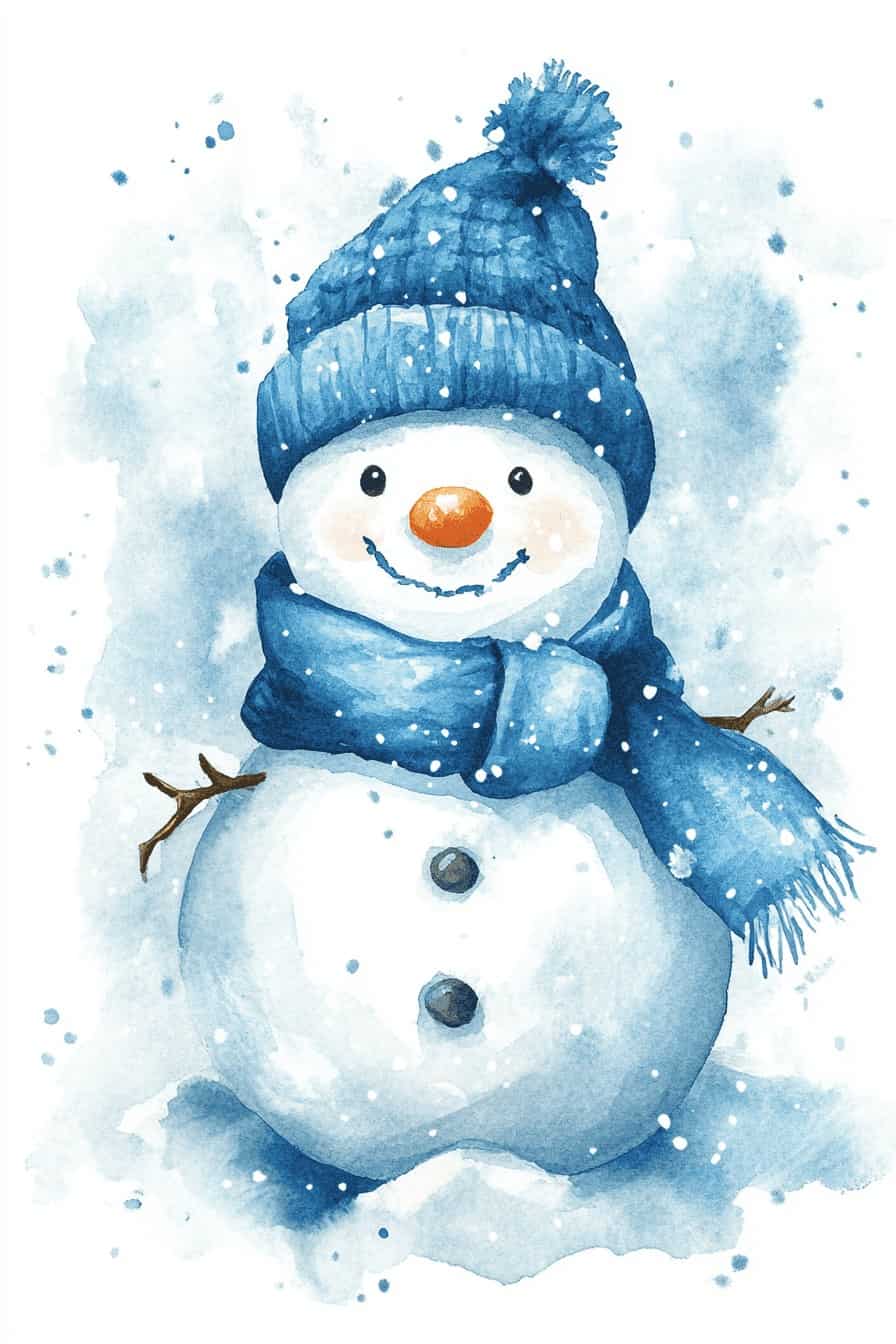 37 Winter Watercolor Images To Inspire You - The Sketch & Doodle Club