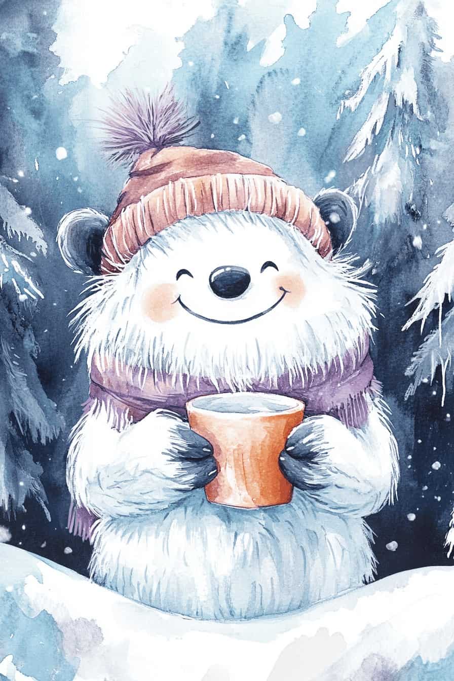 37 Winter Watercolor Images To Inspire You - The Sketch & Doodle Club