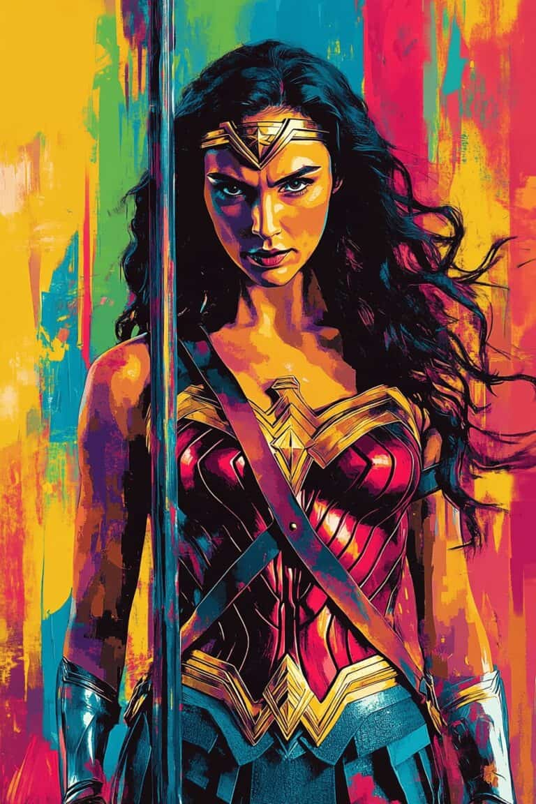 70+ Wonder Woman Art That Will Rock Your World - The Sketch & Doodle Club