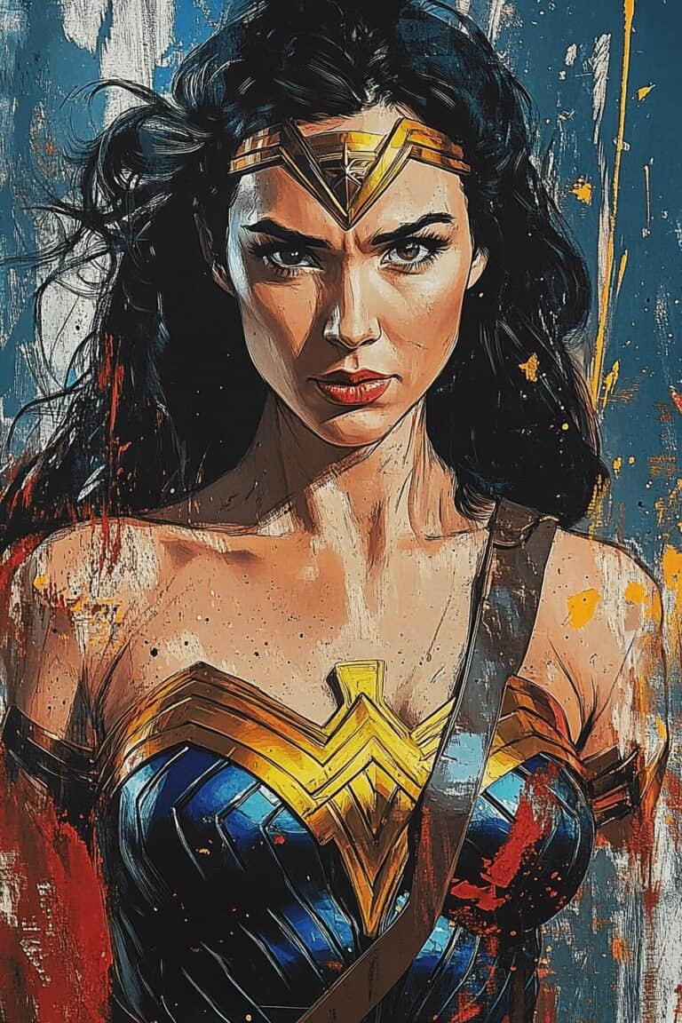 70+ Wonder Woman Art That Will Rock Your World - The Sketch & Doodle Club