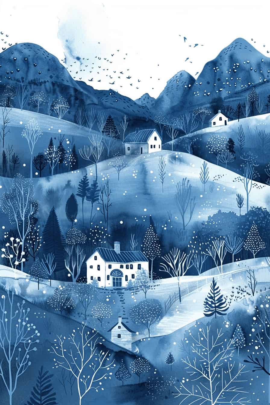 32 Amazing Winter Art Pieces To Inspire Your Inner Artist - The Sketch ...