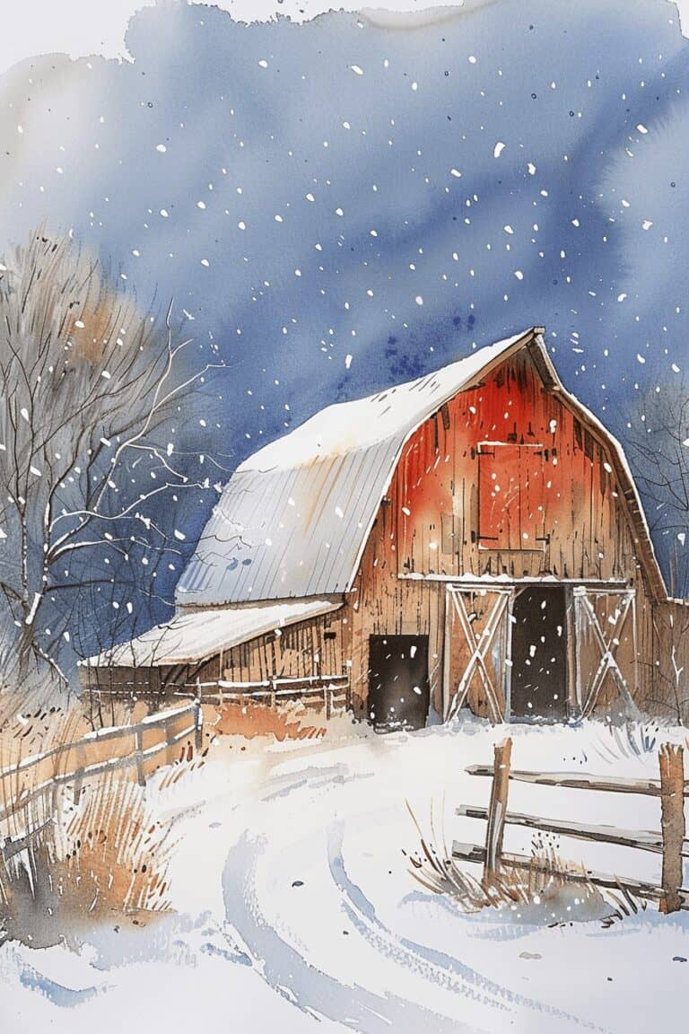 32 Amazing Winter Art Pieces To Inspire Your Inner Artist - The Sketch ...