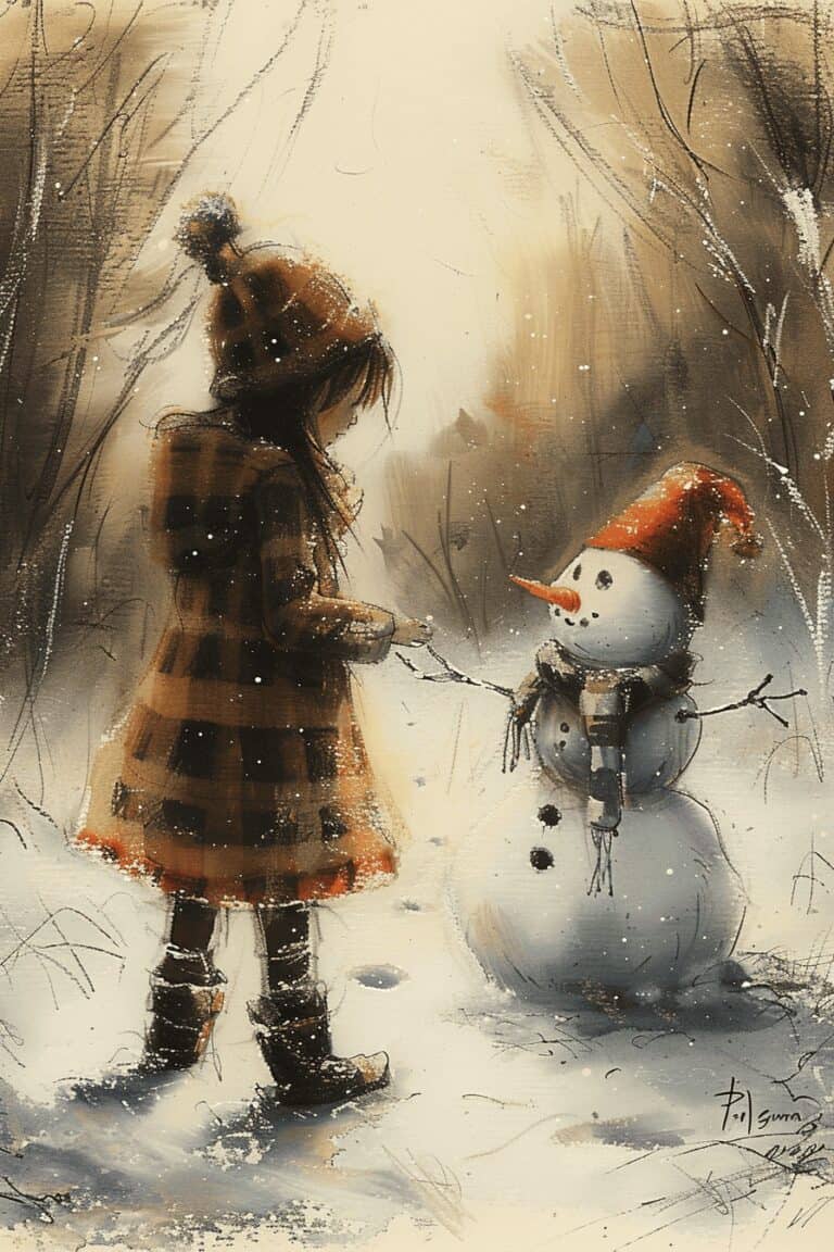 32 Amazing Winter Art Pieces To Inspire Your Inner Artist - The Sketch ...