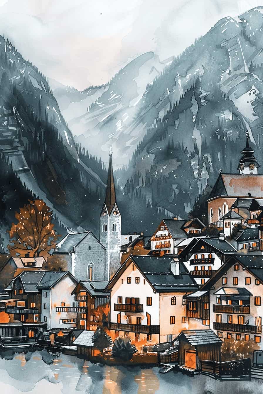 32 Amazing Winter Art Pieces To Inspire Your Inner Artist - The Sketch ...