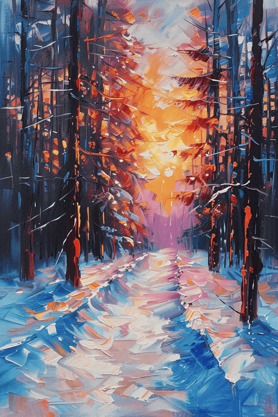 32 Amazing Winter Art Pieces To Inspire Your Inner Artist - The Sketch ...