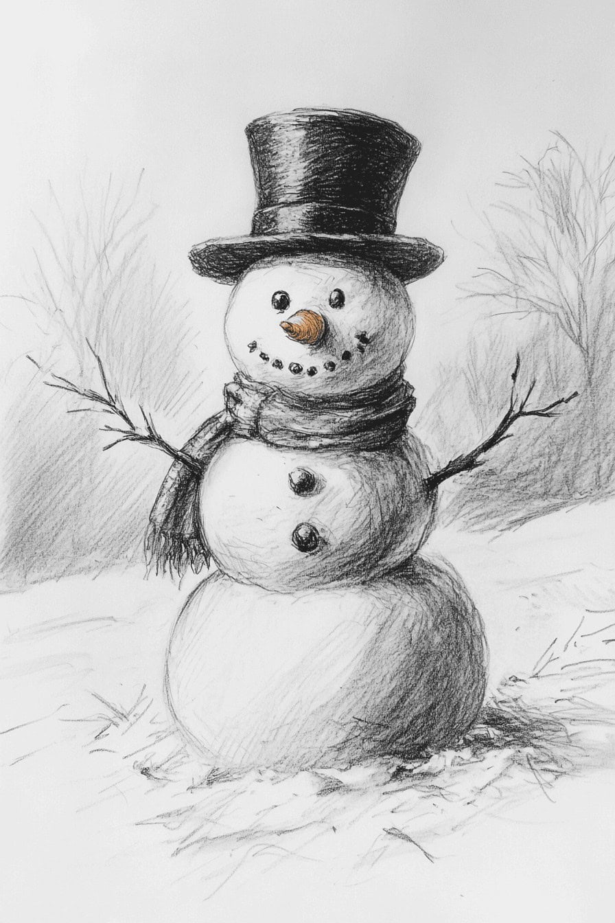 32 Amazing Winter Art Pieces To Inspire Your Inner Artist - The Sketch ...