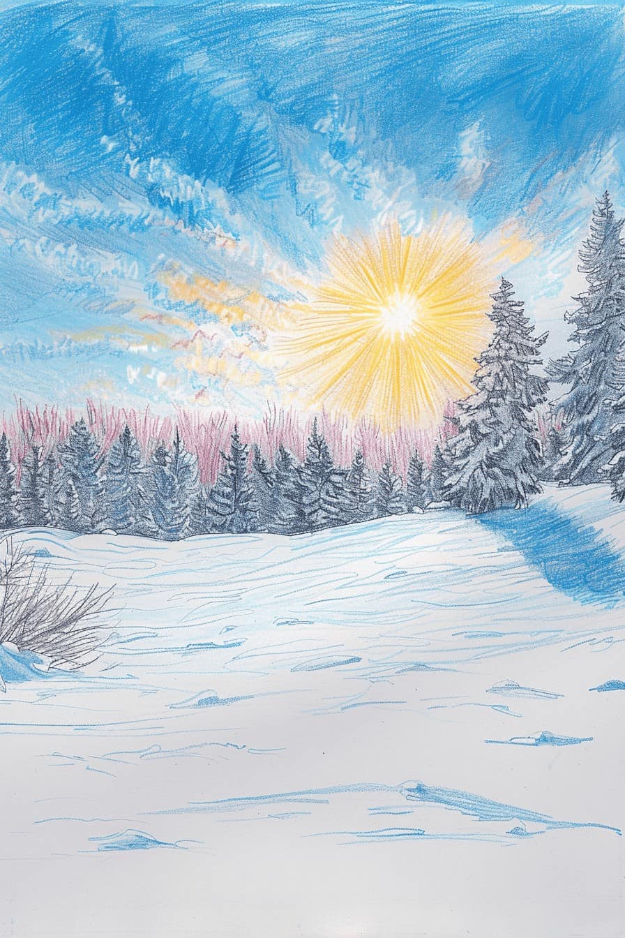 32 Amazing Winter Art Pieces To Inspire Your Inner Artist - The Sketch ...