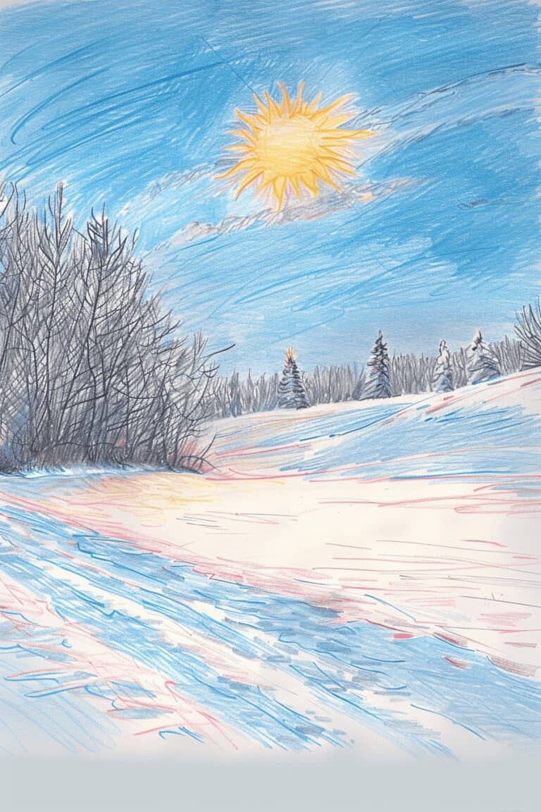32 Amazing Winter Art Pieces To Inspire Your Inner Artist - The Sketch ...