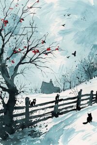 32 Amazing Winter Art Pieces To Inspire Your Inner Artist - The Sketch ...