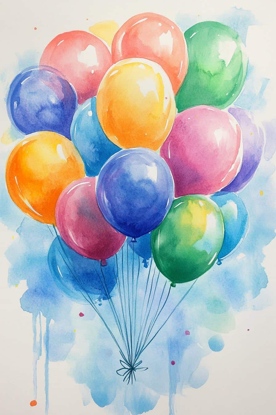 100+ Birthday Watercolor Ideas to Make Every Card a Masterpiece - The ...