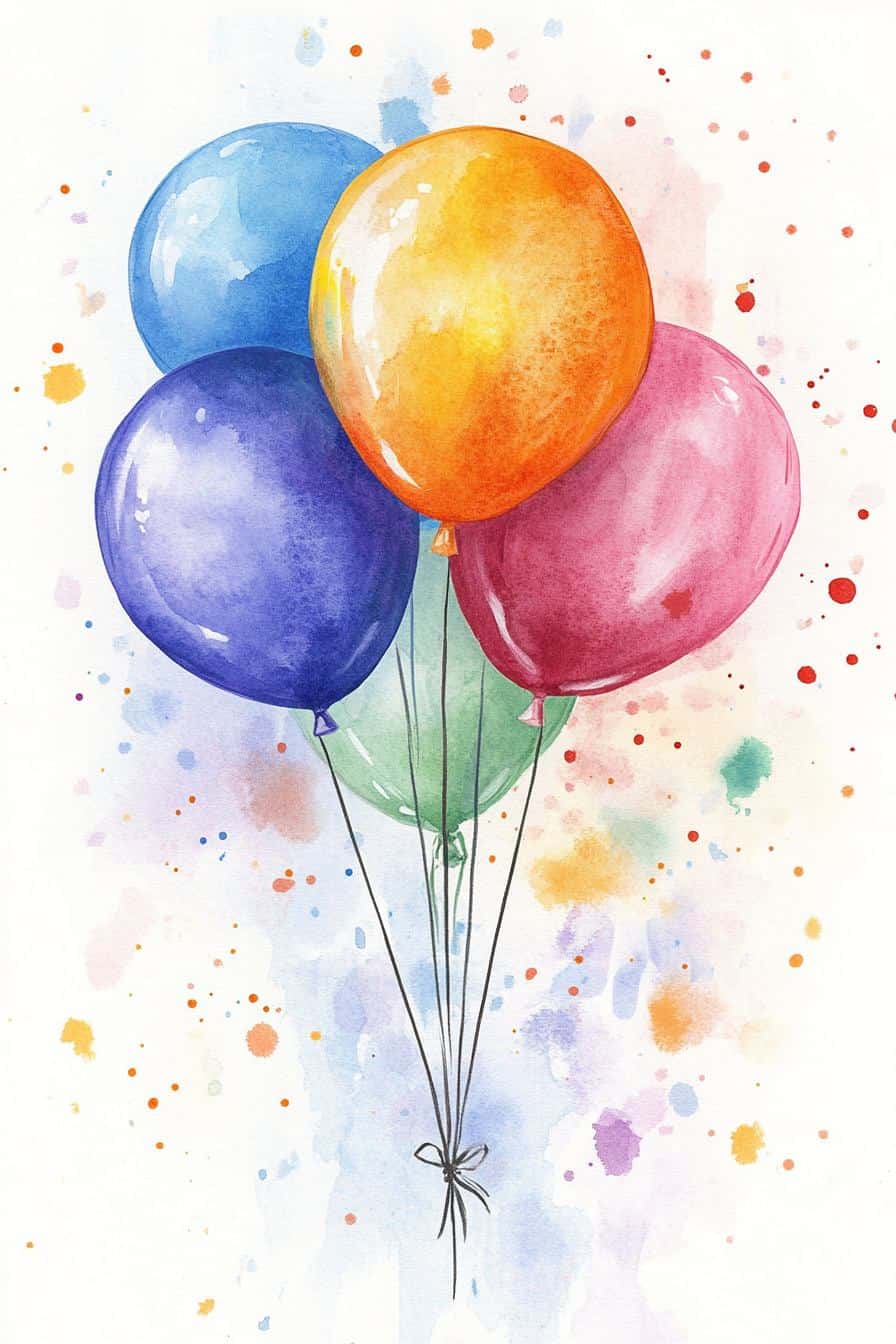 100+ Birthday Watercolor Ideas to Make Every Card a Masterpiece - The ...