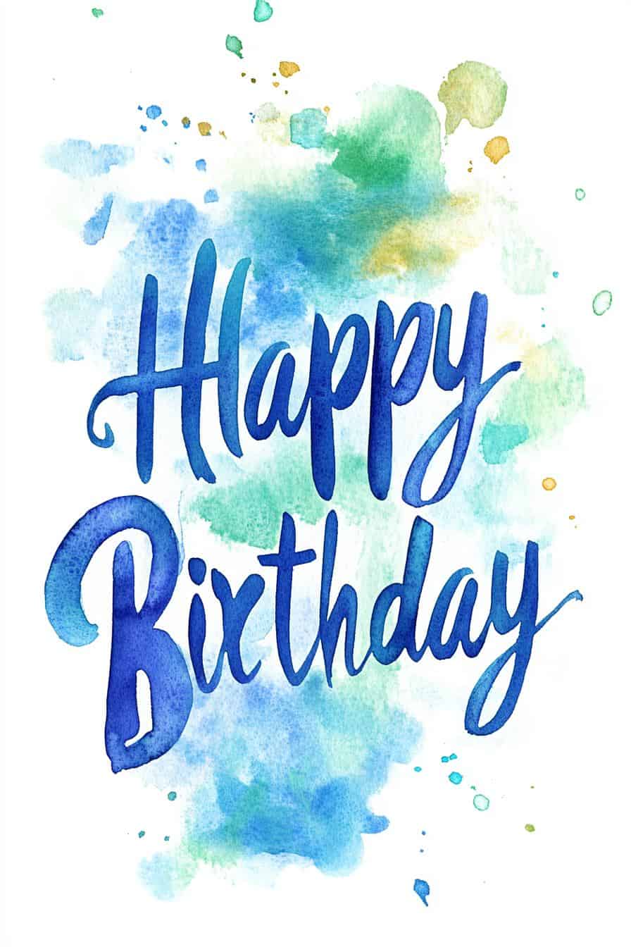 100+ Birthday Watercolor Ideas to Make Every Card a Masterpiece - The ...