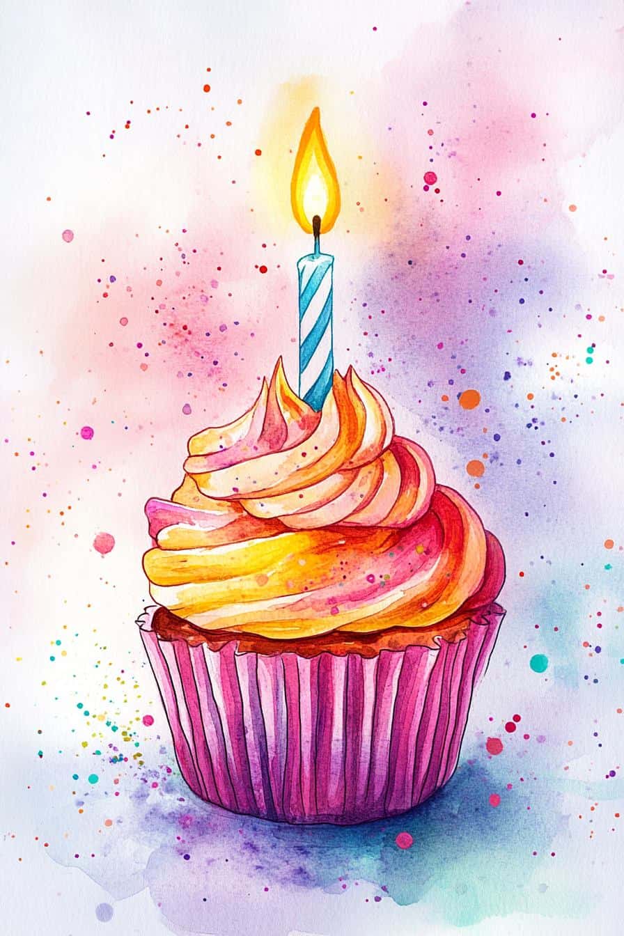 100+ Birthday Watercolor Ideas to Make Every Card a Masterpiece - The ...