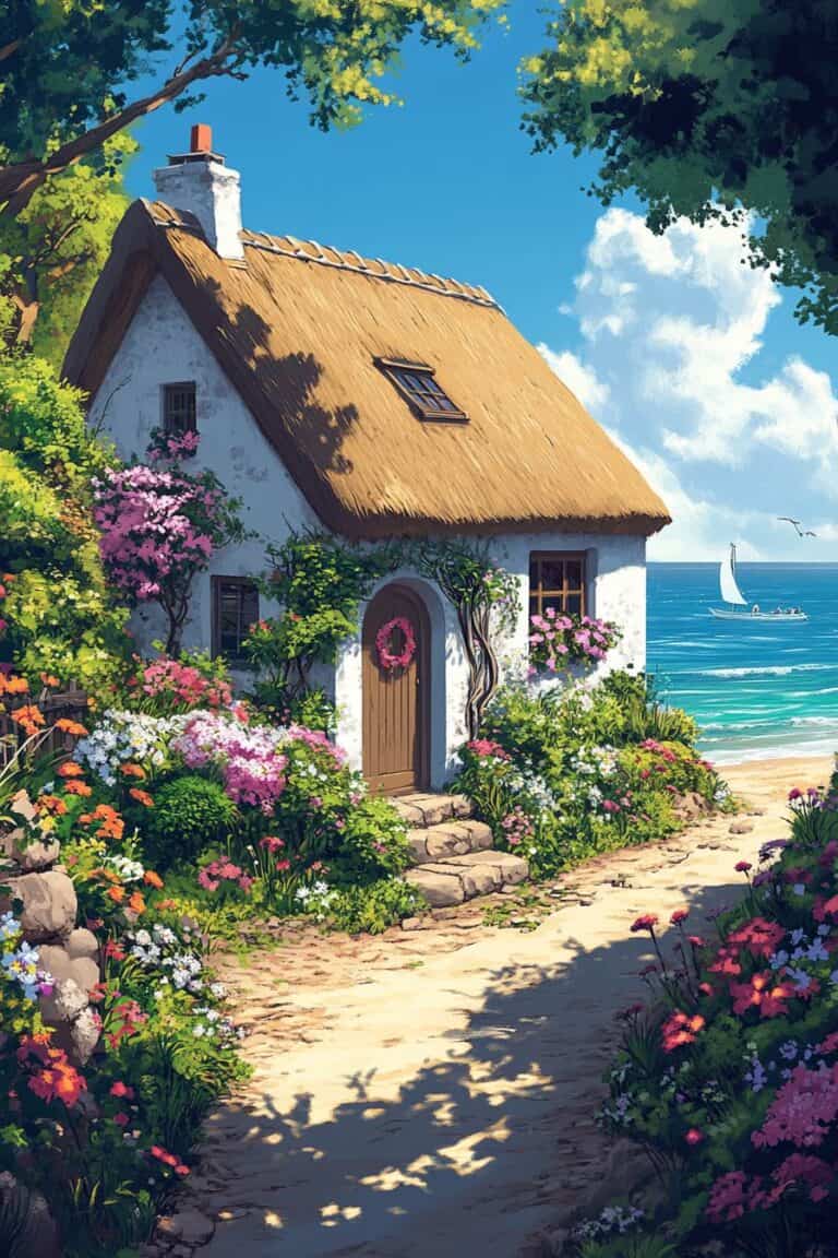 100+ Dreamy Cottage Illustrations to Spark Your Creativity - The Sketch ...