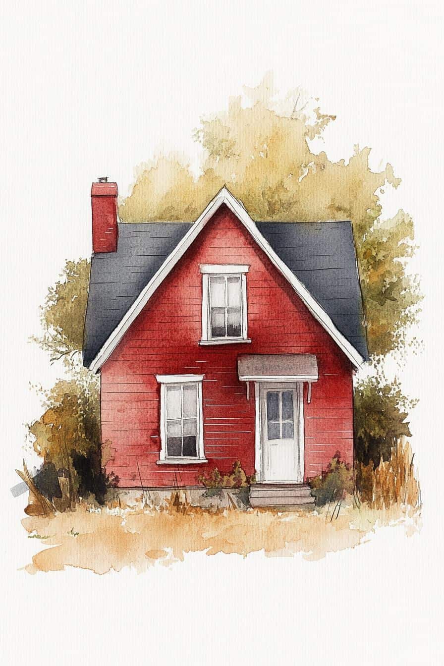 100+ Dreamy Cottage Illustrations to Spark Your Creativity - The Sketch ...