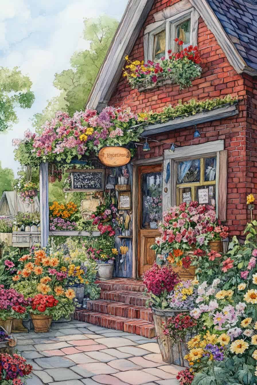 100+ Dreamy Cottage Illustrations to Spark Your Creativity - The Sketch ...