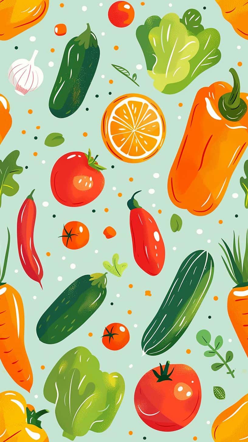 35 Cute Food Wallpapers You Will Love On Your Phone - The Sketch ...