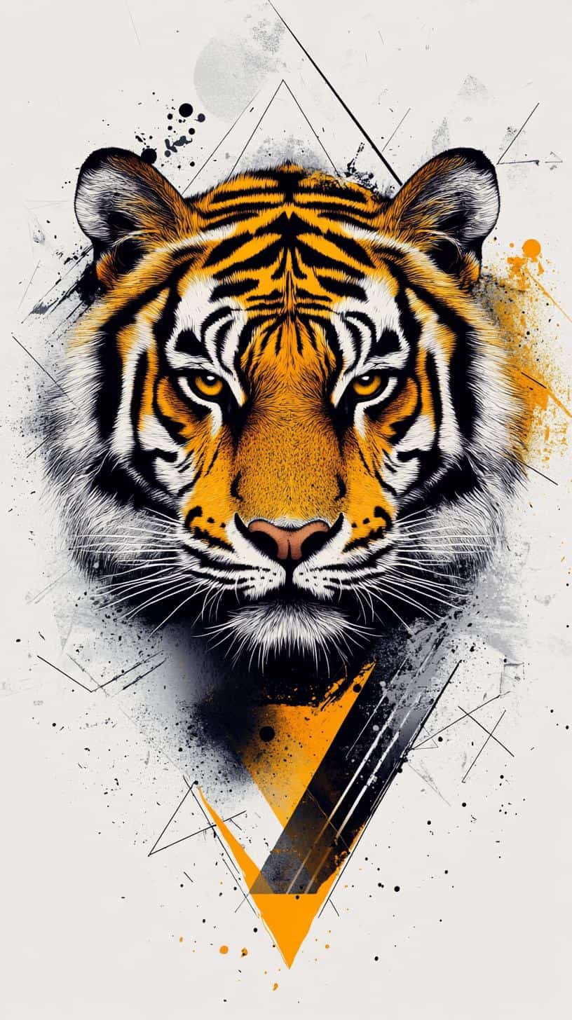 100 Tiger Illustrations to Ignite Your Artistic Wild Side - The Sketch ...