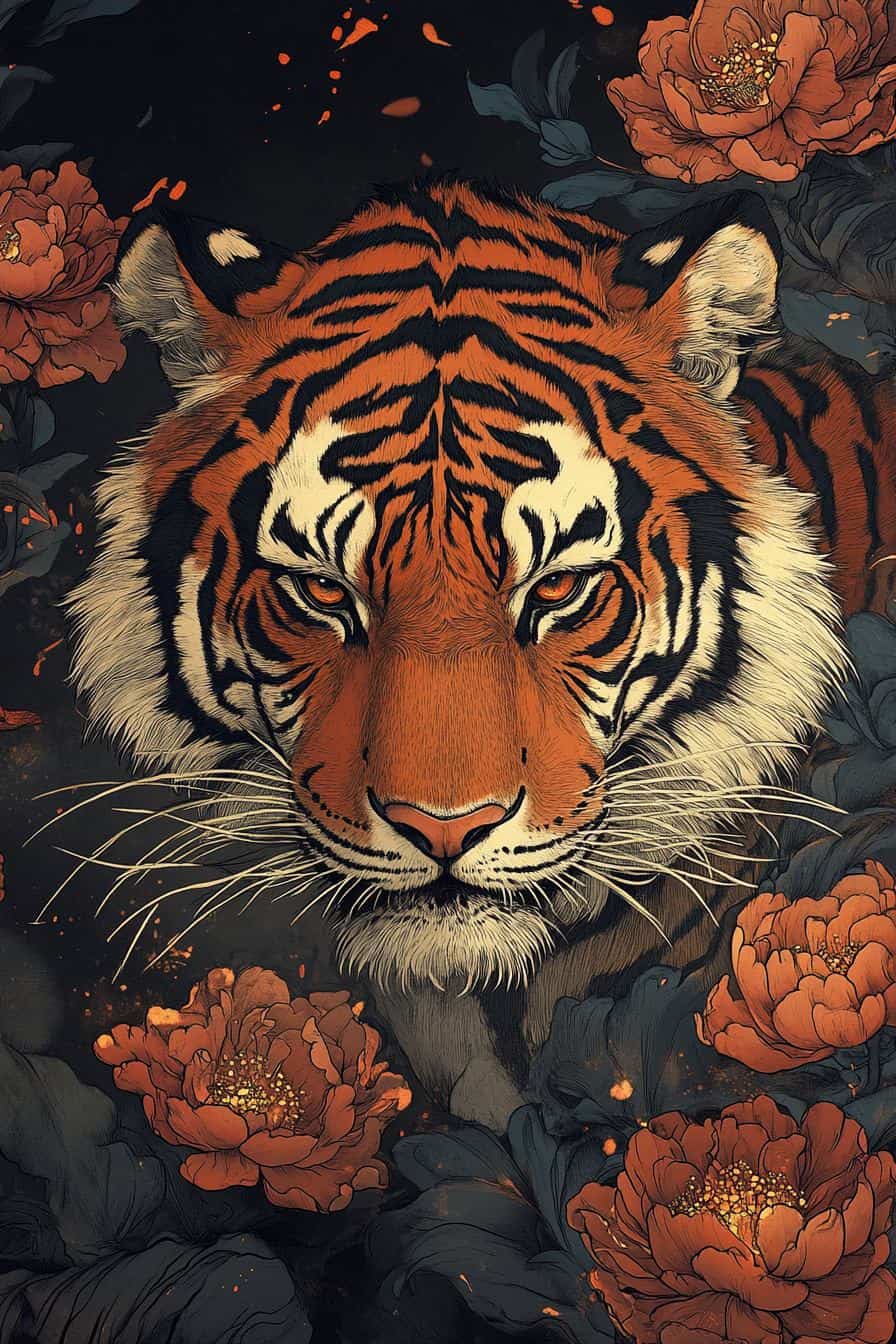 100 Tiger Illustrations to Ignite Your Artistic Wild Side - The Sketch ...