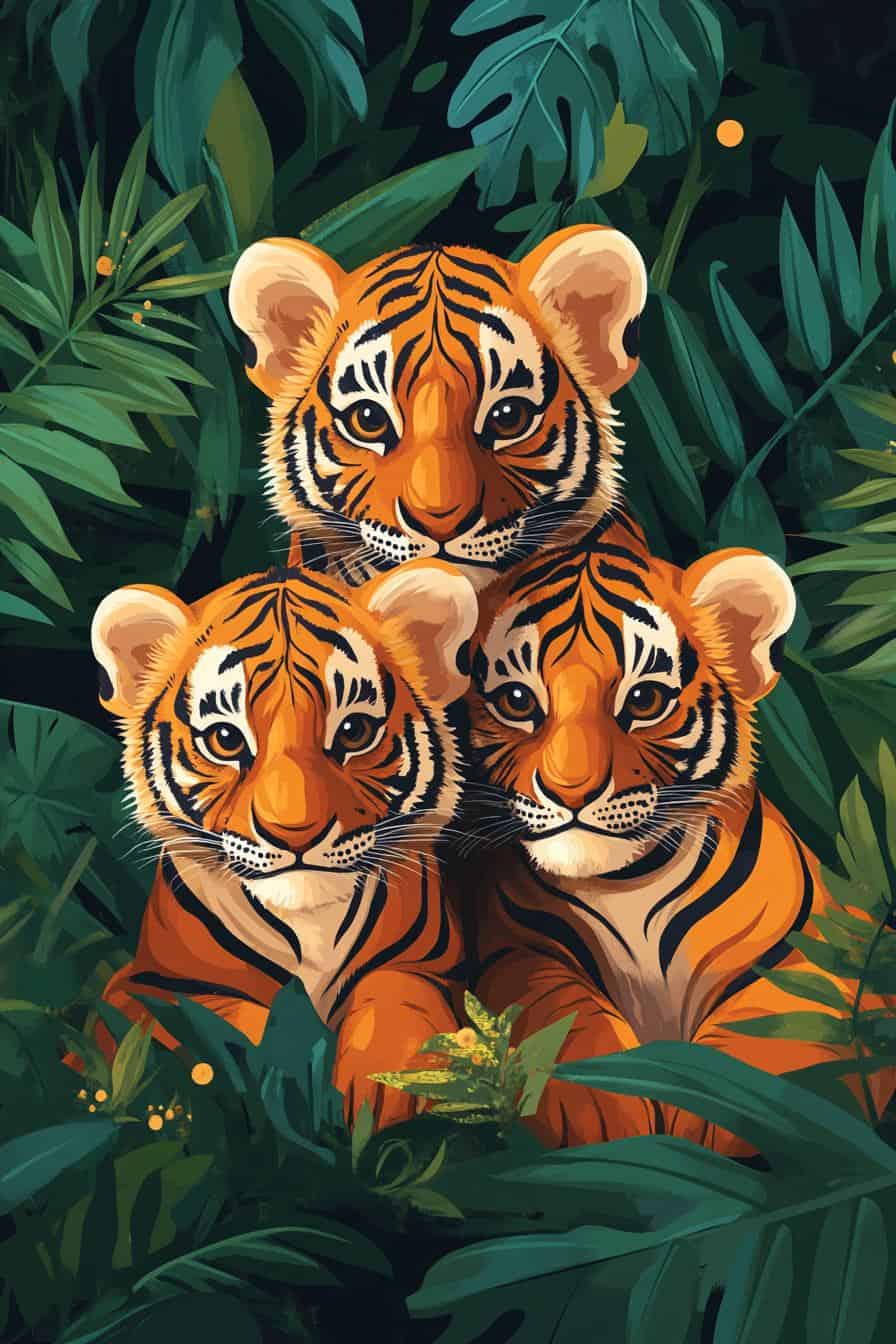 100 Tiger Illustrations to Ignite Your Artistic Wild Side - The Sketch ...