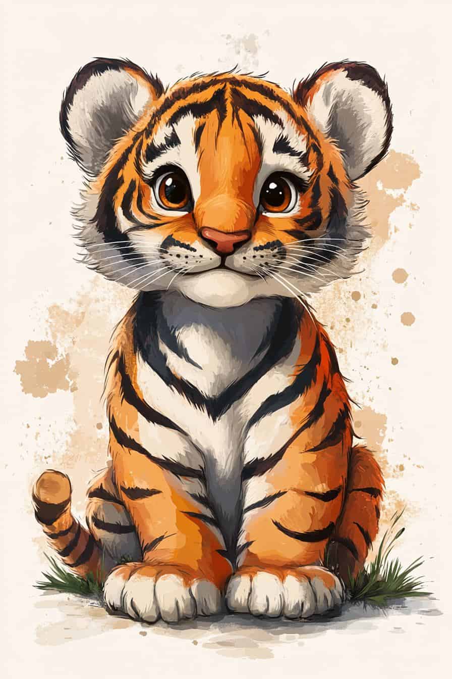 100 Tiger Illustrations to Ignite Your Artistic Wild Side - The Sketch ...