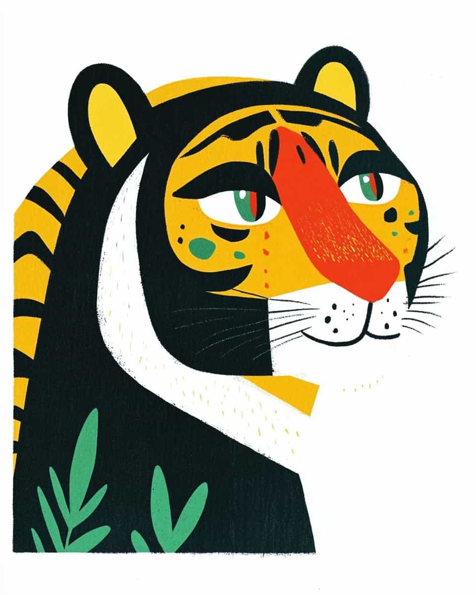 100 Tiger Illustrations to Ignite Your Artistic Wild Side - The Sketch ...