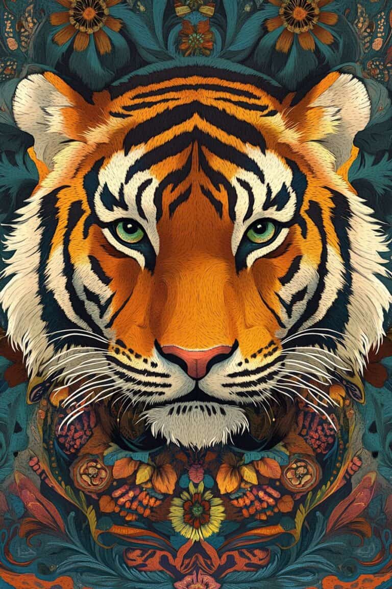 100 Tiger Illustrations to Ignite Your Artistic Wild Side - The Sketch ...