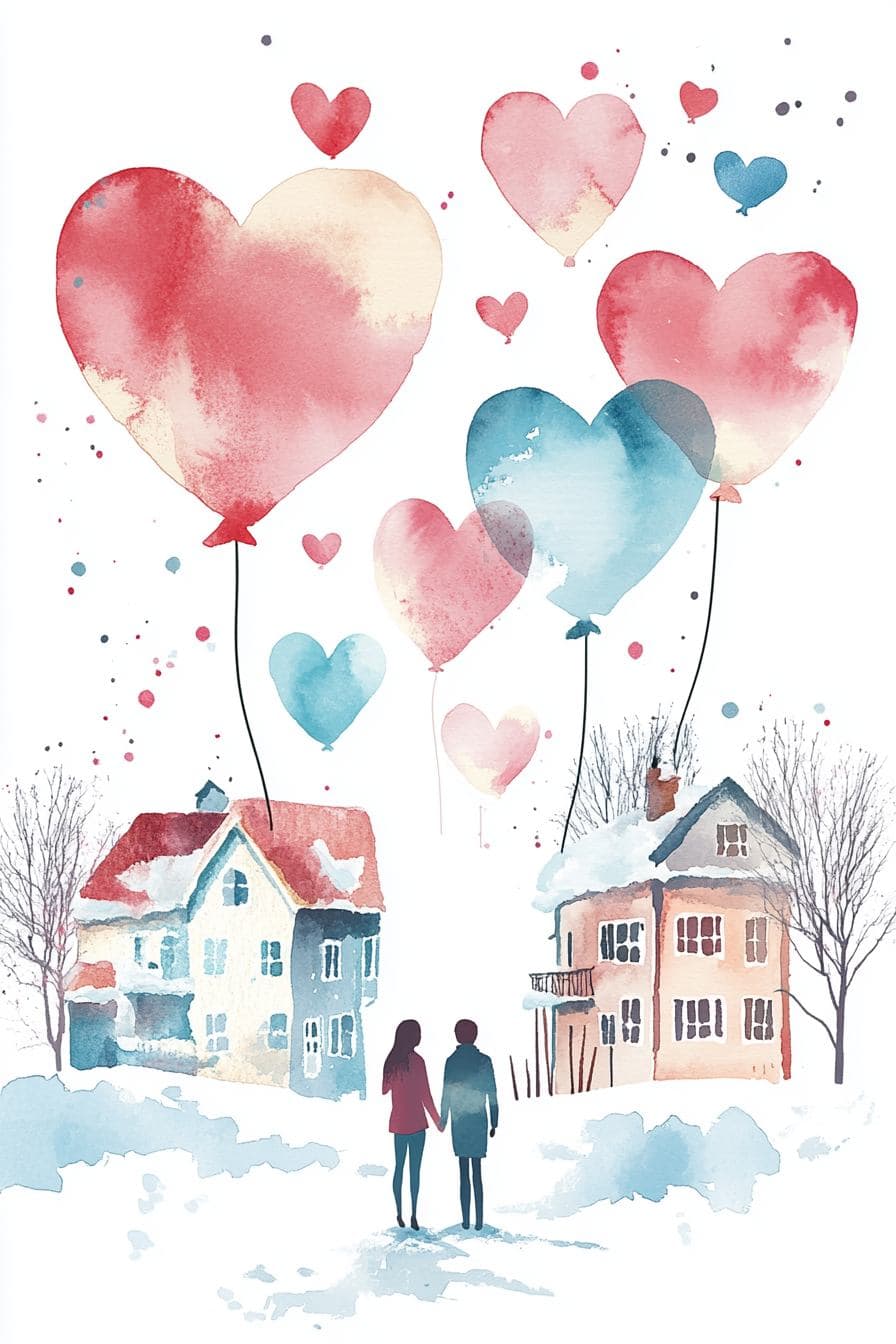 100+ Valentine's Watercolor Ideas For Sweet Cards - The Sketch & Doodle ...