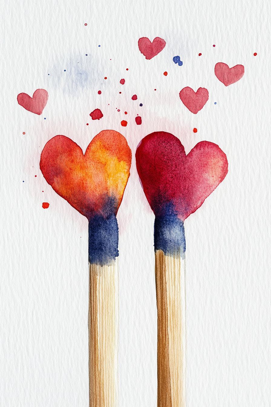 100+ Valentine's Watercolor Ideas For Sweet Cards - The Sketch & Doodle ...