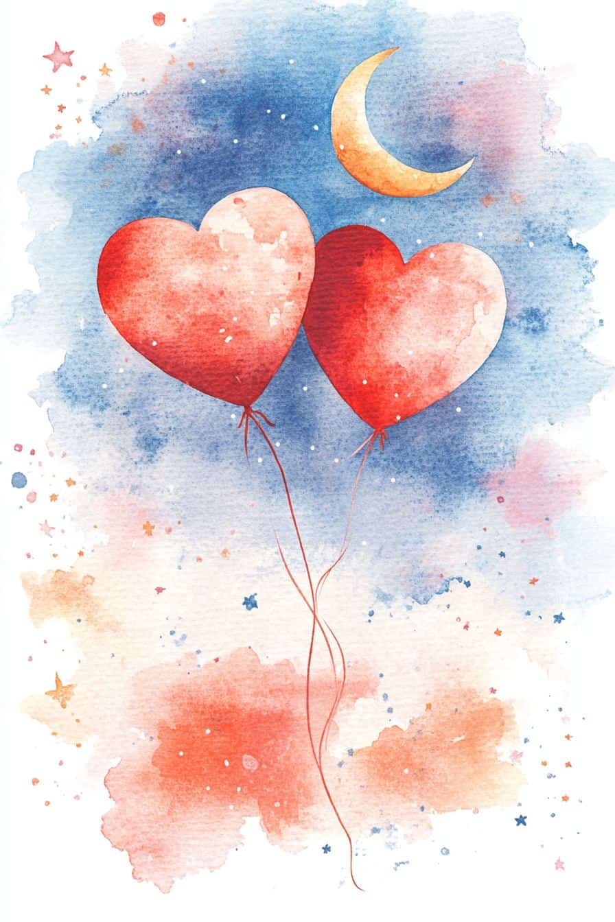 100+ Valentine's Watercolor Ideas For Sweet Cards - The Sketch & Doodle ...