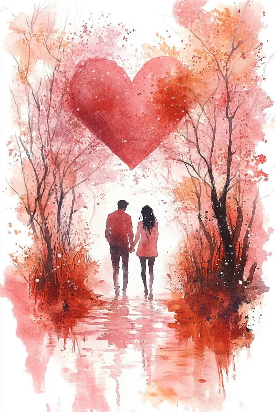 100+ Valentine's Watercolor Ideas For Sweet Cards - The Sketch & Doodle ...