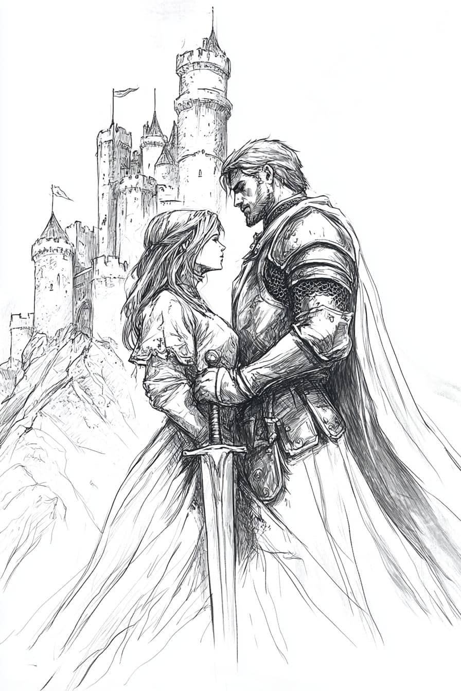50+ Magical Castle Drawings to Spark Your Imagination - The Sketch ...