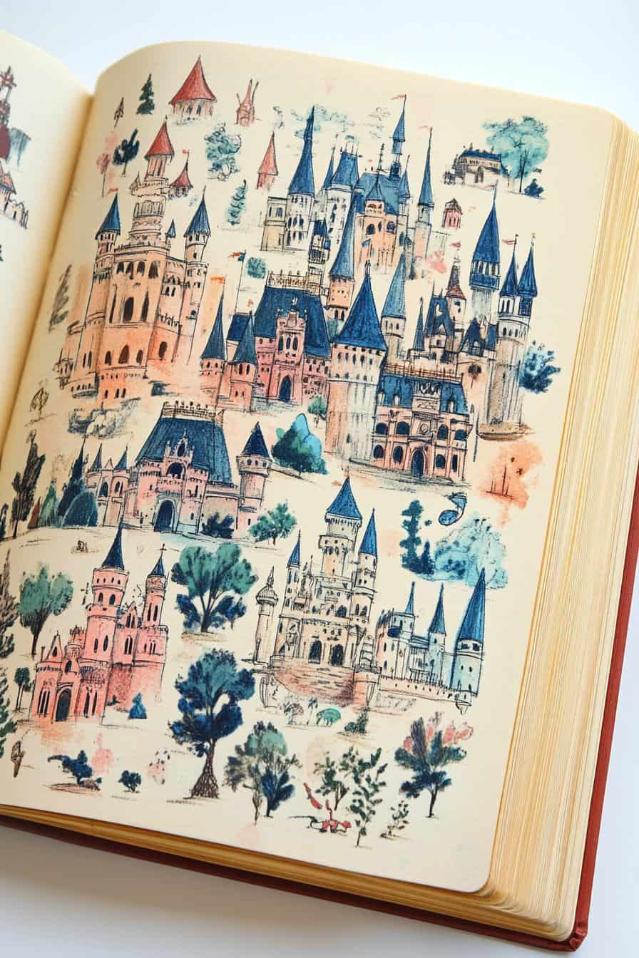 50+ Magical Castle Drawings to Spark Your Imagination - The Sketch ...