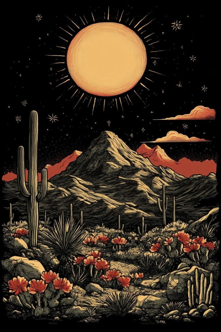 50 Stunning Cactus Illustrations to Prickle Your Creative Side - The ...