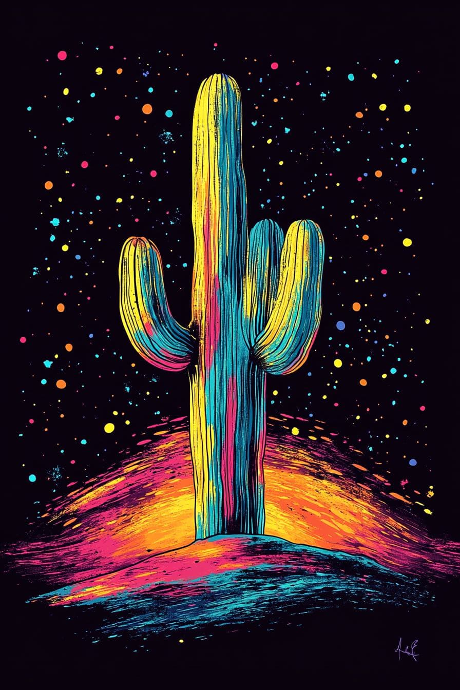 50 Stunning Cactus Illustrations to Prickle Your Creative Side - The ...
