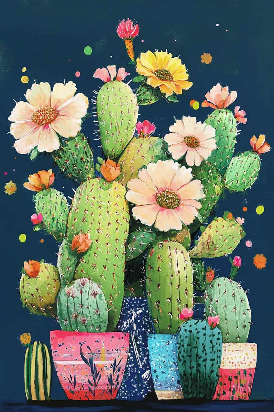50 Stunning Cactus Illustrations to Prickle Your Creative Side - The ...