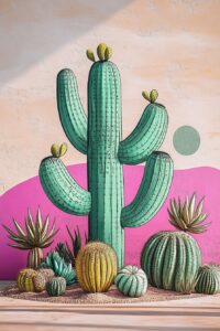 50 Stunning Cactus Illustrations to Prickle Your Creative Side - The ...