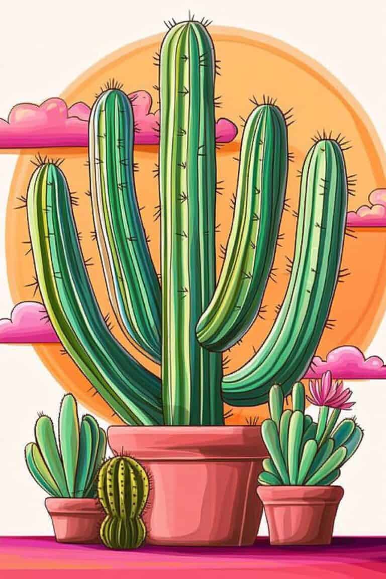 50 Stunning Cactus Illustrations to Prickle Your Creative Side - The ...