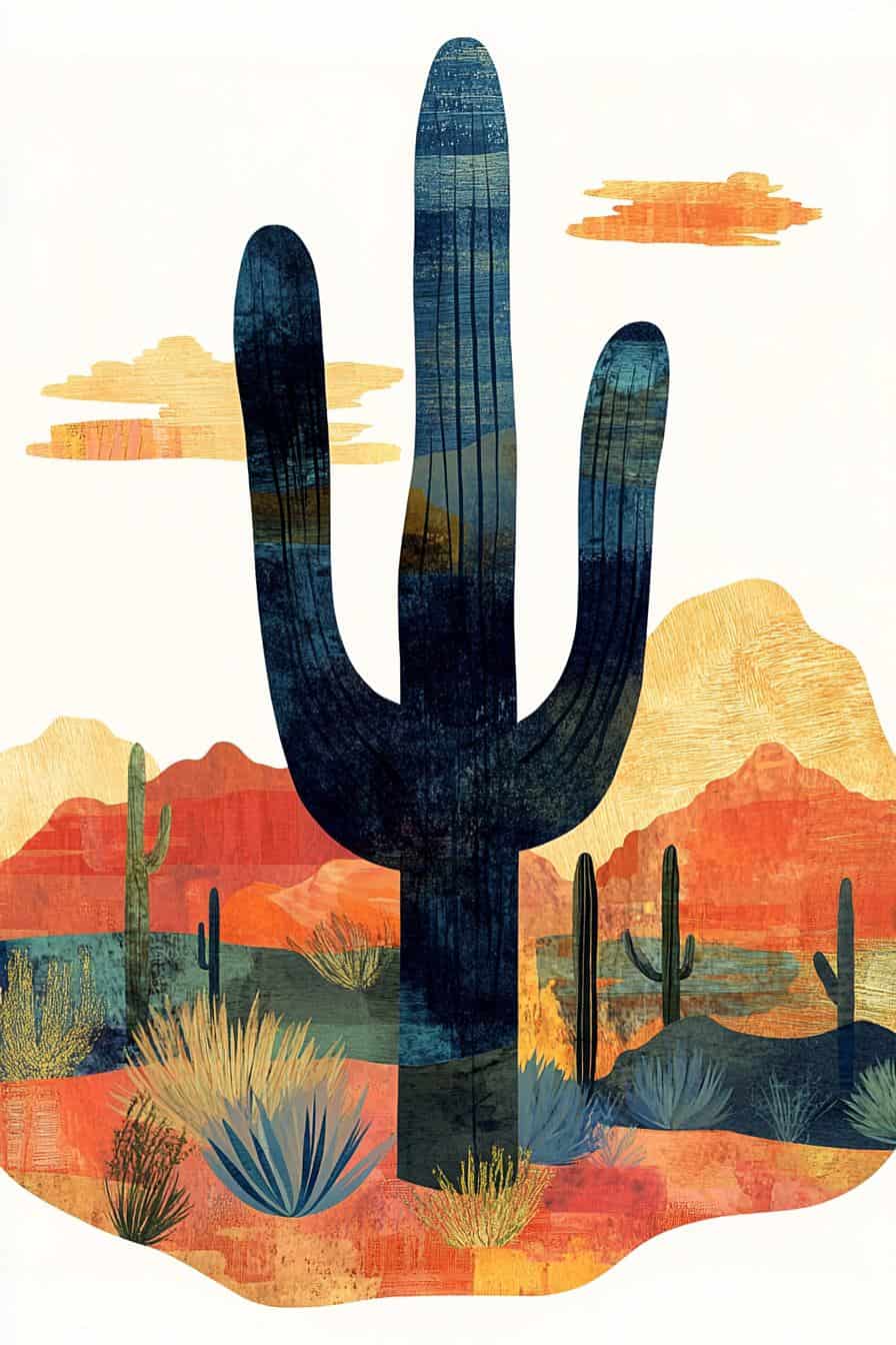 50 Stunning Cactus Illustrations to Prickle Your Creative Side - The ...
