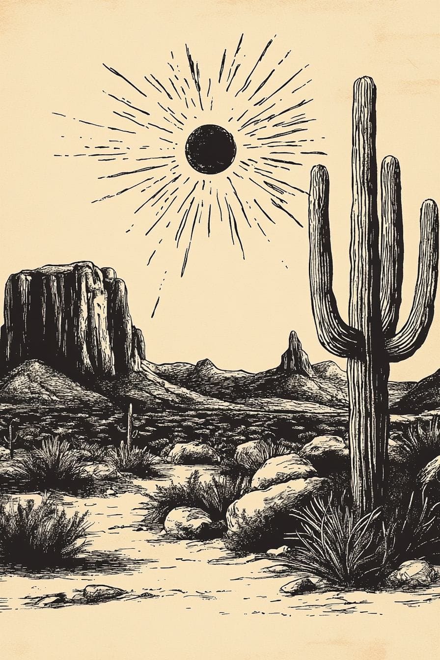 50 Stunning Cactus Illustrations to Prickle Your Creative Side - The ...