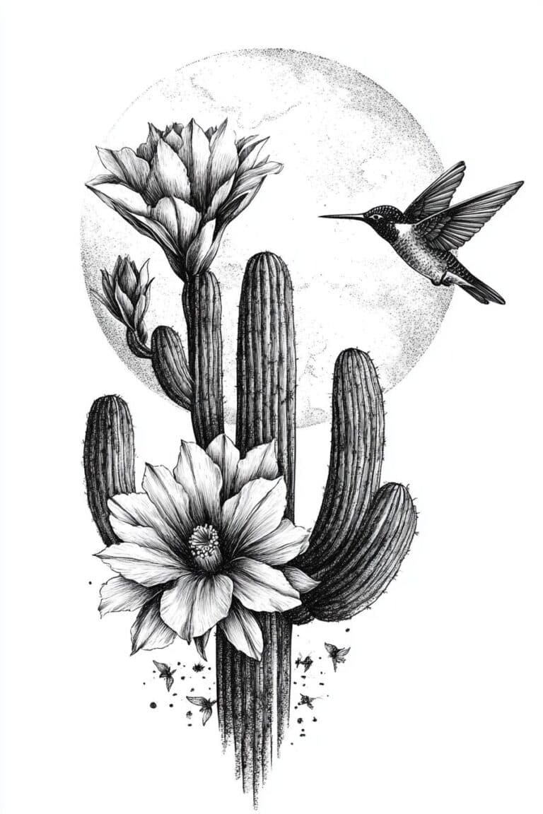 50 Stunning Cactus Illustrations to Prickle Your Creative Side - The ...
