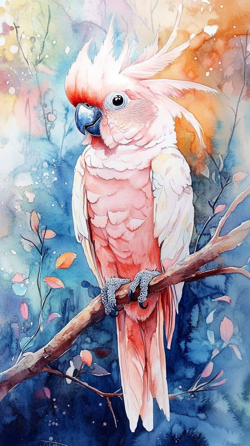 60 Brilliant Watercolor Parrot Paintings to Inspire Your Inner Artist ...