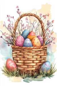 80+ Easter Watercolor Painting Ideas For Cards and More - The Sketch ...