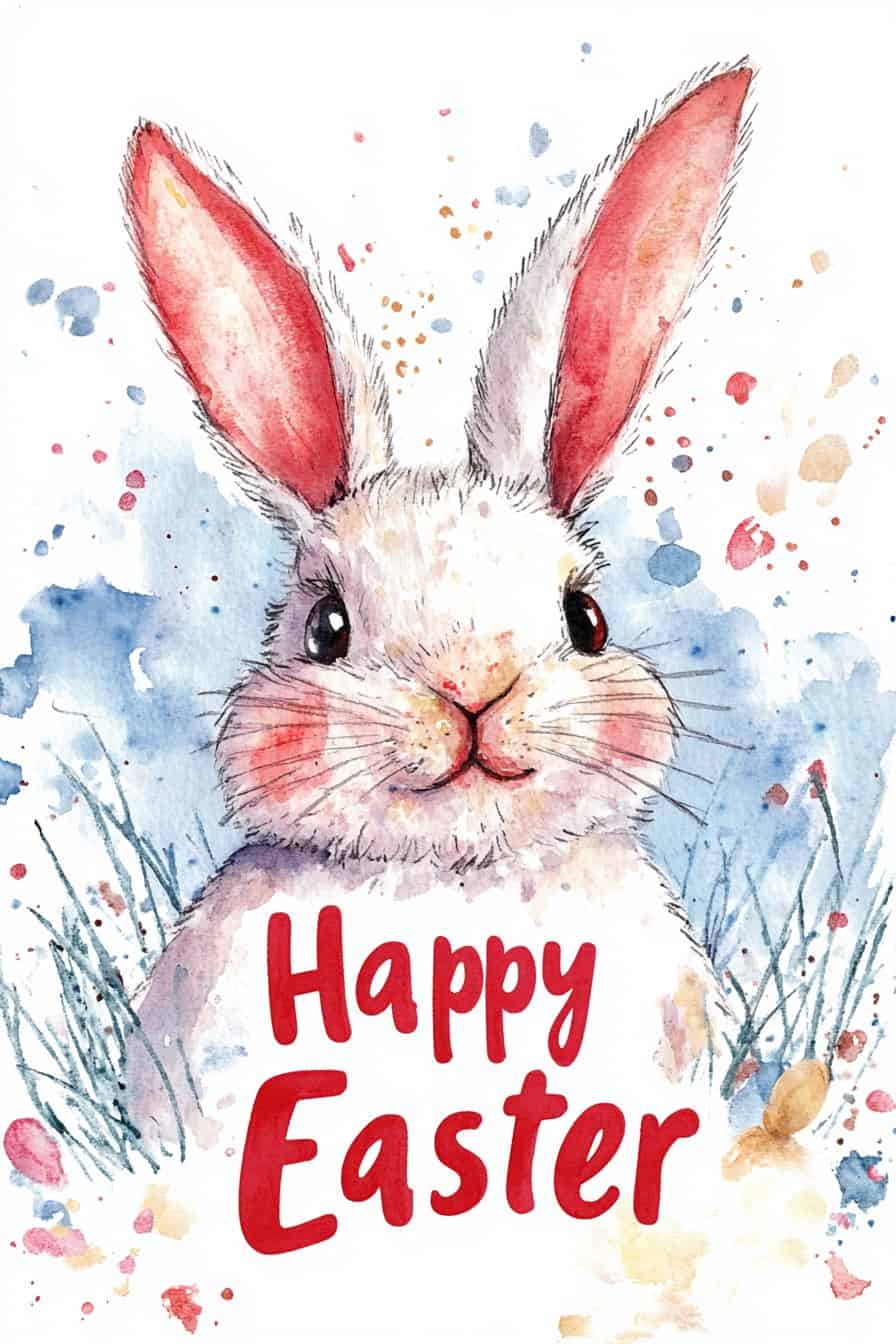 80+ Easter Watercolor Painting Ideas For Cards and More - The Sketch ...