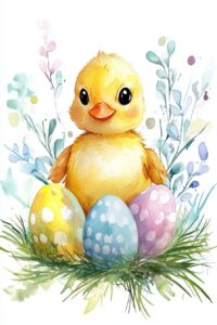 80+ Easter Watercolor Painting Ideas For Cards and More - The Sketch ...