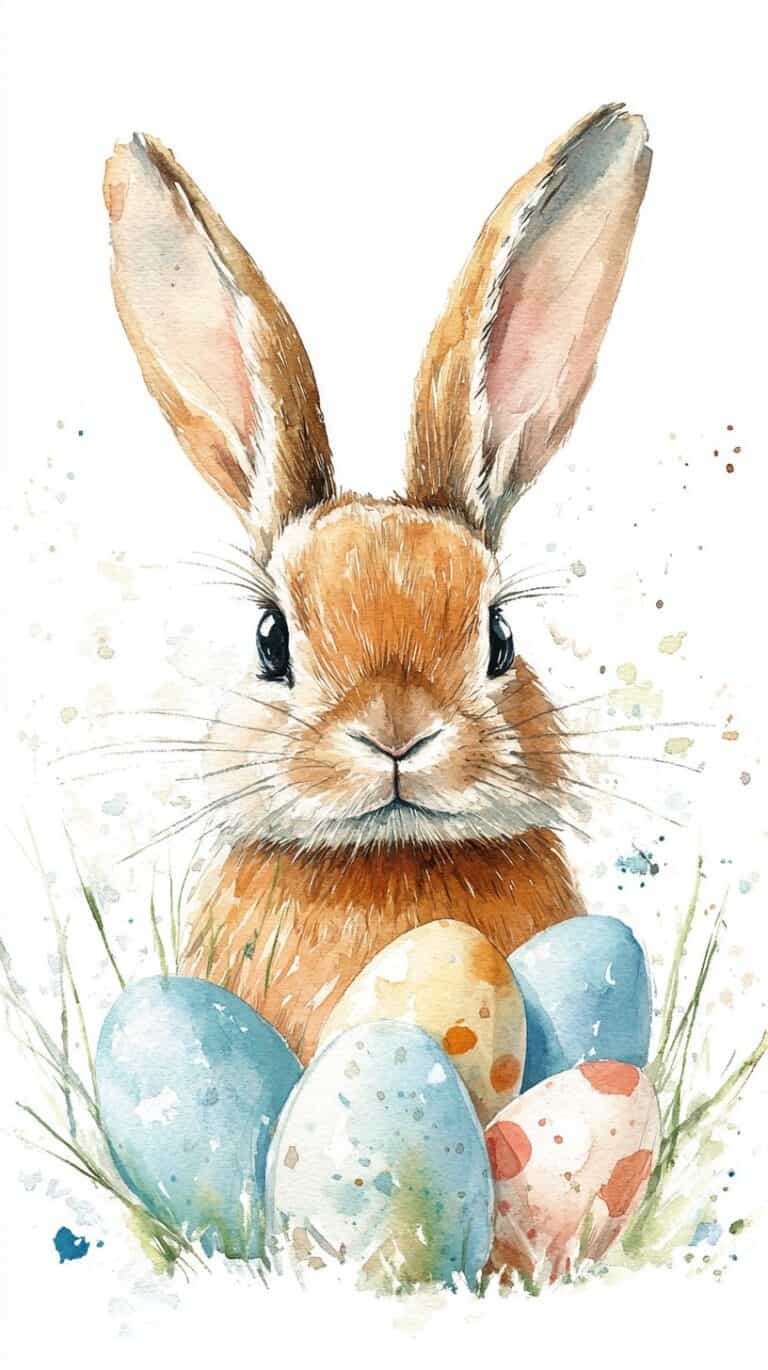 80+ Easter Watercolor Painting Ideas For Cards and More - The Sketch ...