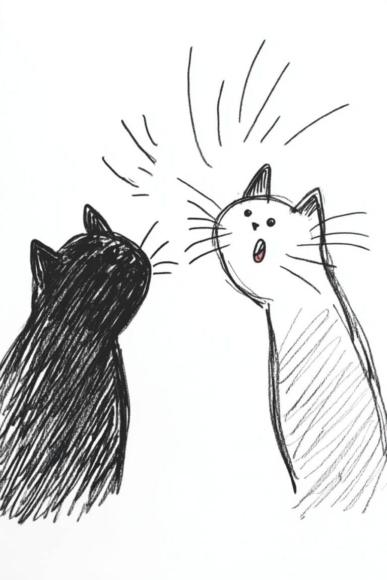 80+ Cute and Creative Cat Doodle Ideas to Unleash Your Inner Artist ...