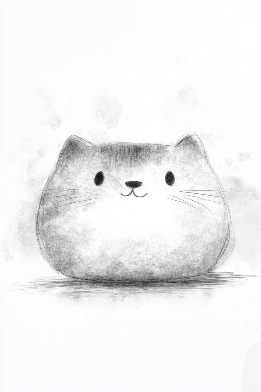 80+ Cute and Creative Cat Doodle Ideas to Unleash Your Inner Artist ...